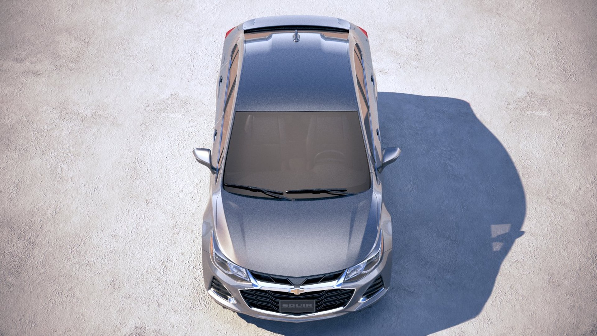 Chevrolet Cruze 2019 3D Model - TurboSquid 1302228