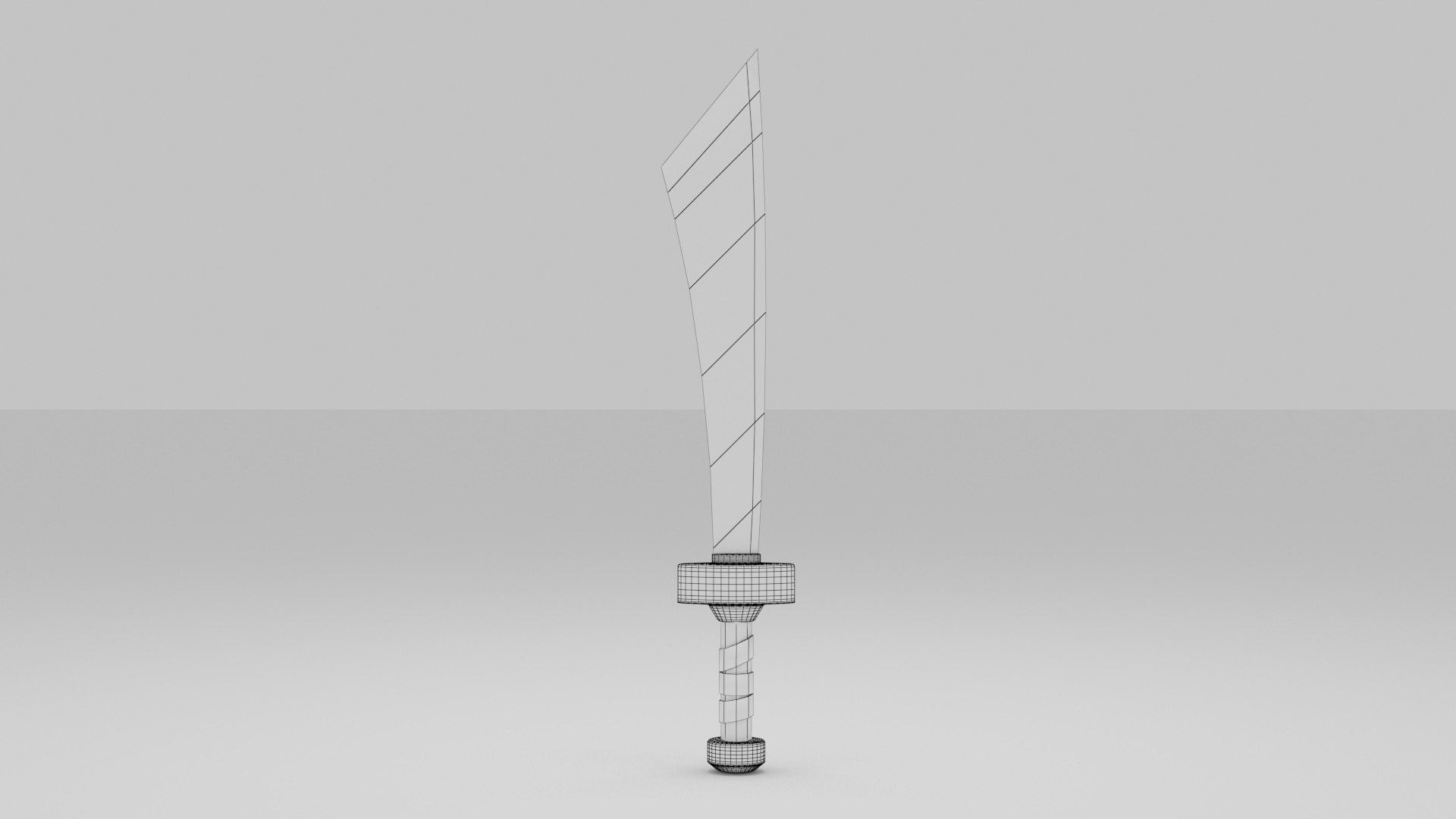 3D Model Sword Low-poly - TurboSquid 2377904