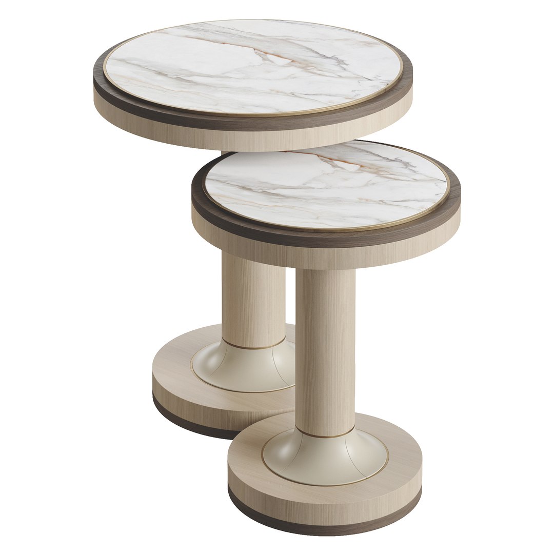 Frato CALGARY Side Table 3D model - TurboSquid 1986301