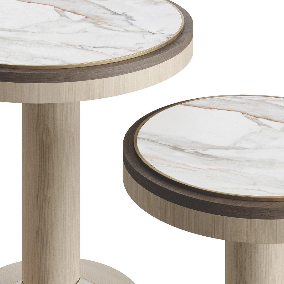 Frato CALGARY Side Table 3D model - TurboSquid 1986301