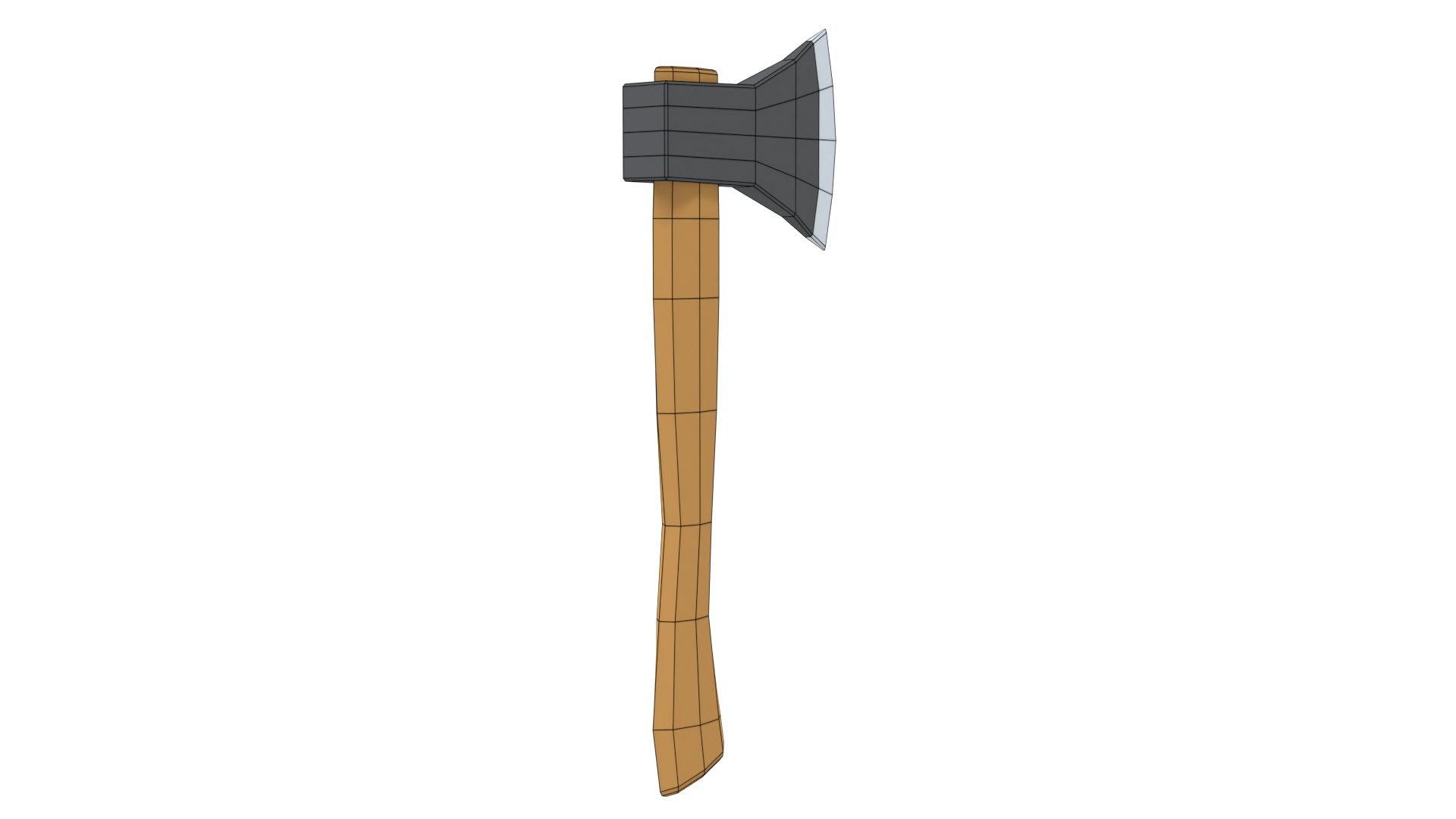 3D model Low Poly Cartoon Axe - TurboSquid 1822787