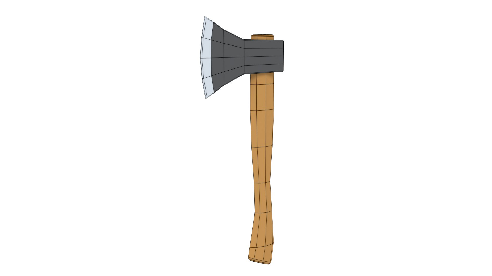 3D model Low Poly Cartoon Axe - TurboSquid 1822787