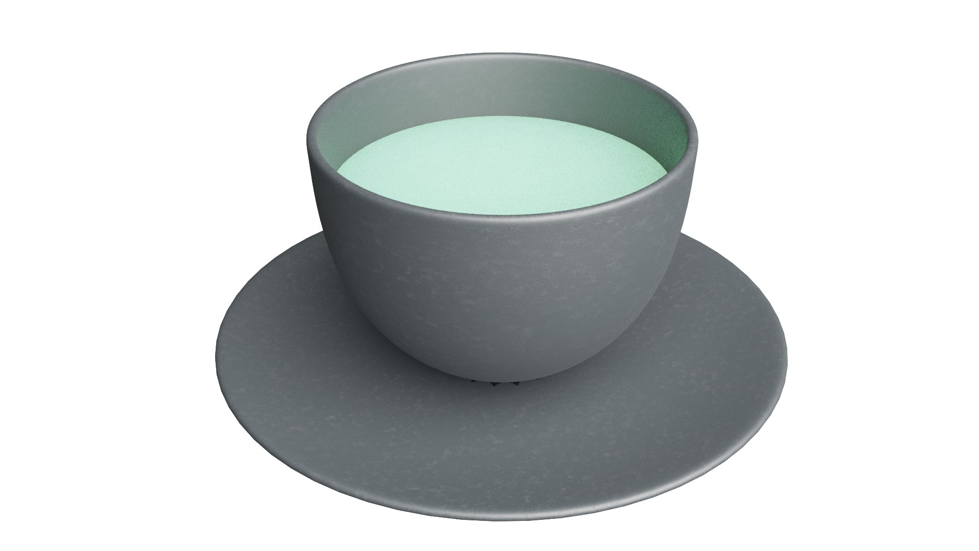 Matcha Green Tea 3D Model - TurboSquid 1728043