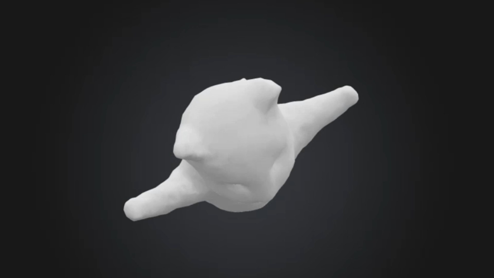 3D Dancing Feline Happy Happi Cat Hapi Meme 3D Model For Printing Cute ...