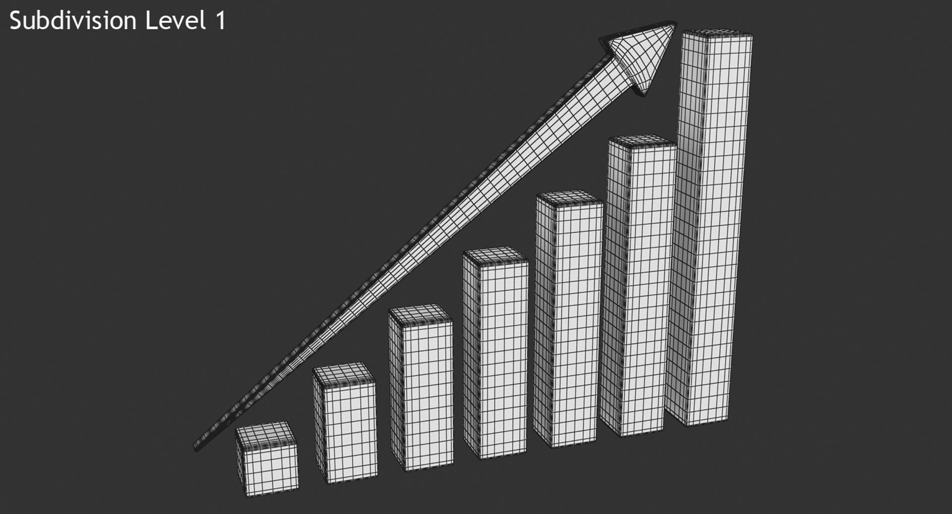 3D Bar Chart - TurboSquid 1334881