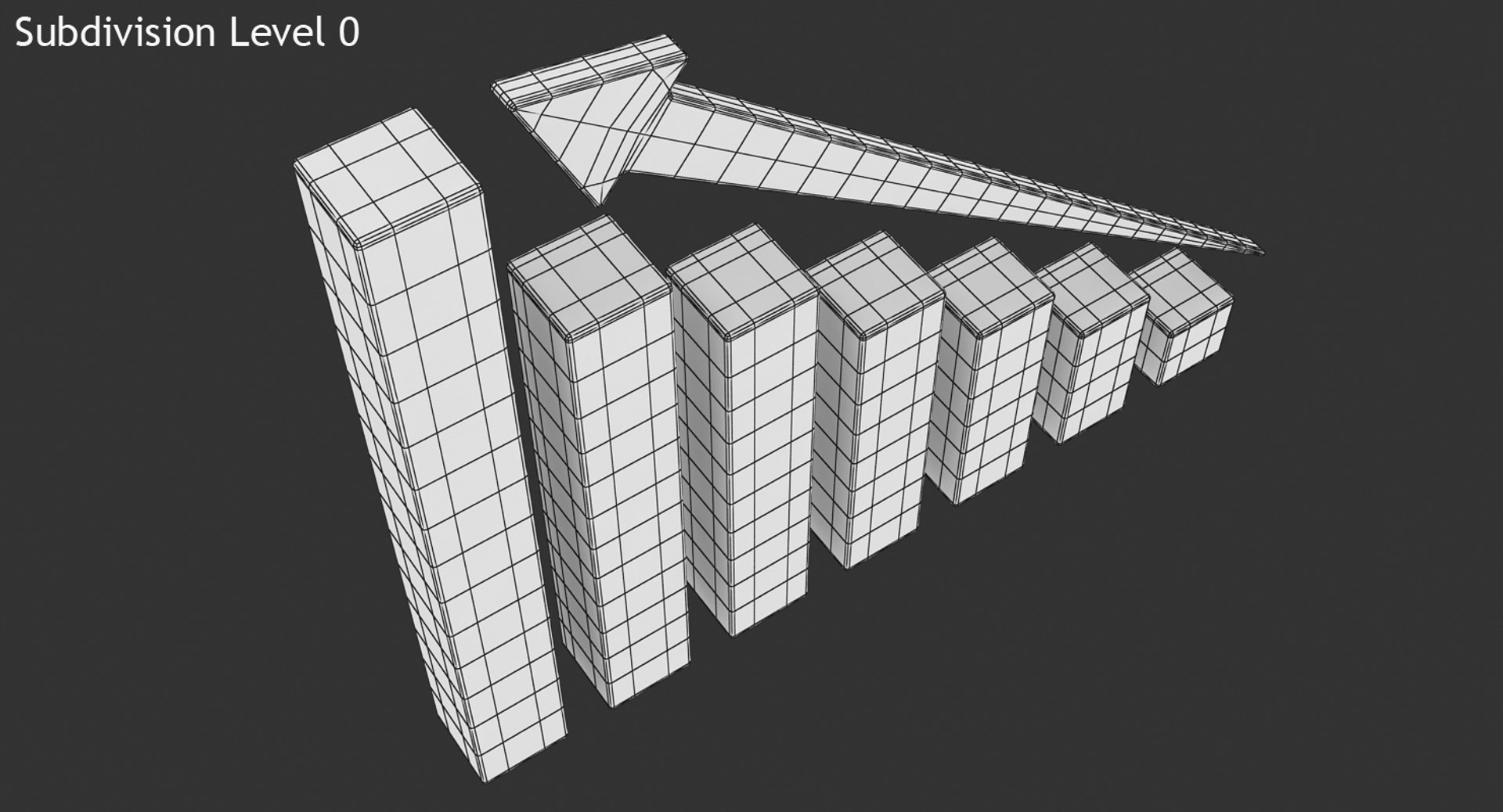 3D Bar Chart - TurboSquid 1334881