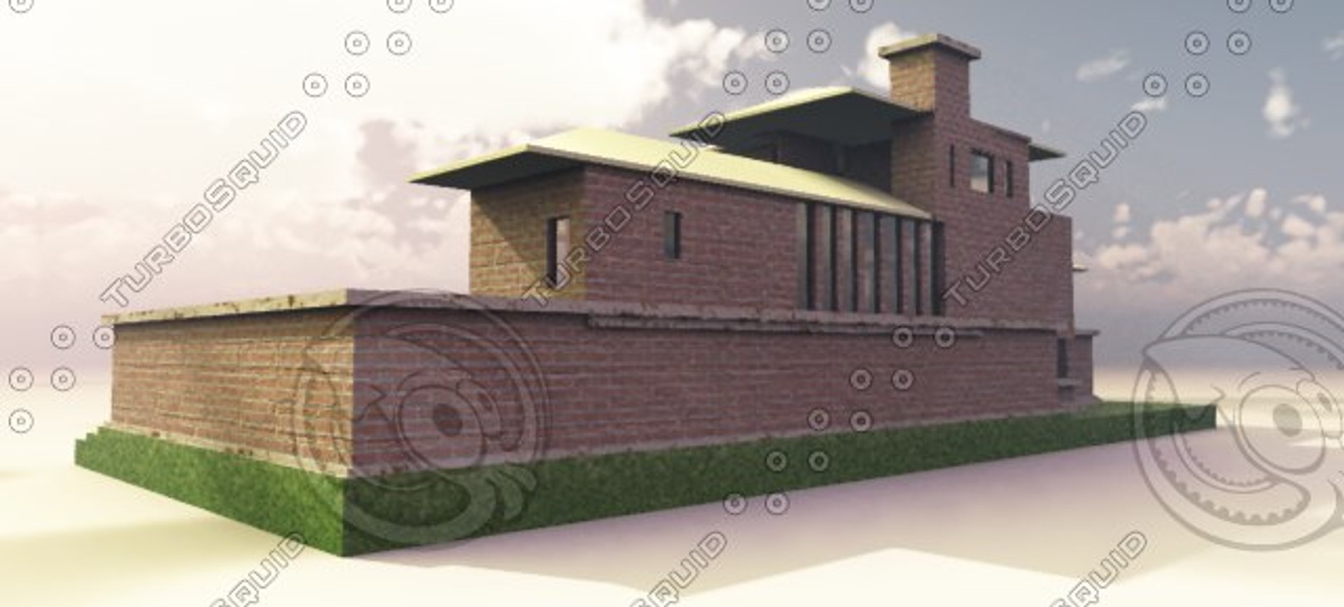 Robie House 3d Model