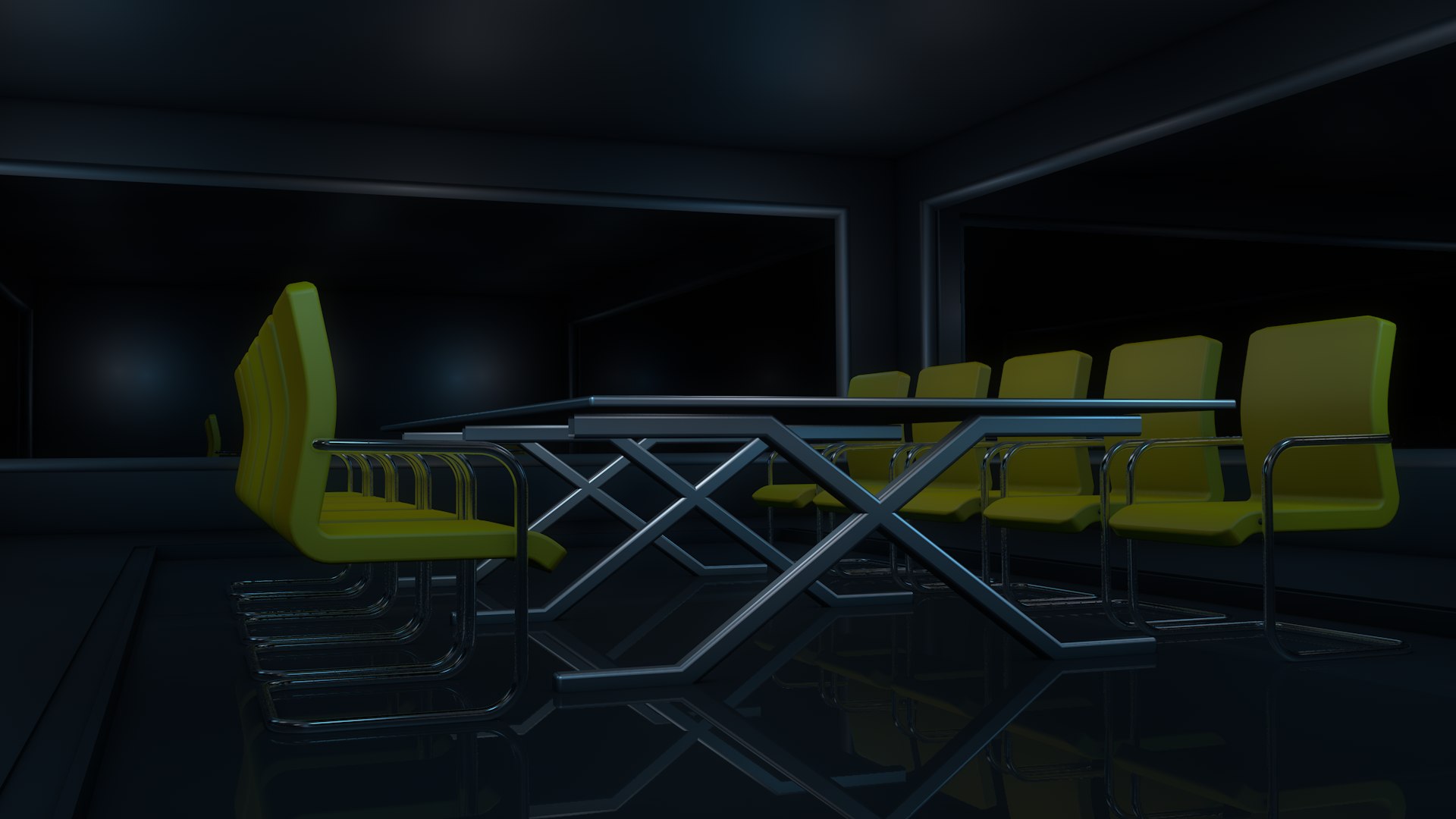 3D Futuristic Room - TurboSquid 1986489