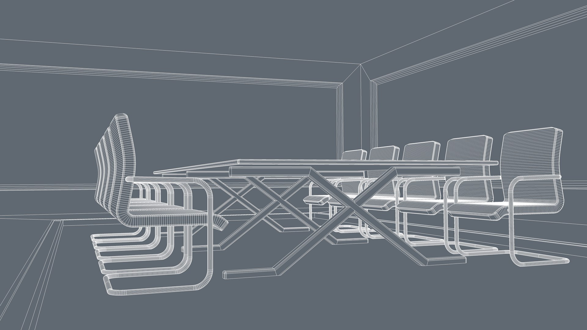 3D Futuristic Room - TurboSquid 1986489