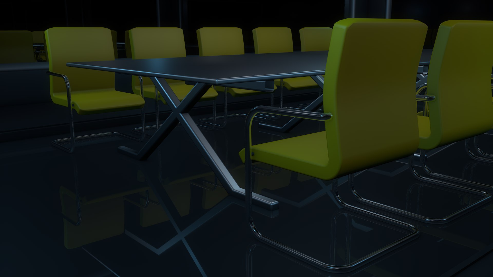 3d Futuristic Room Turbosquid 1986489