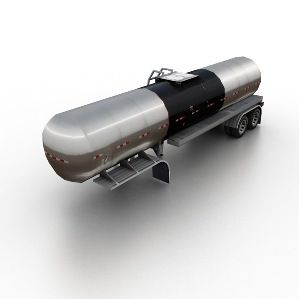 Tanker Trailer 3D Models for Download | TurboSquid