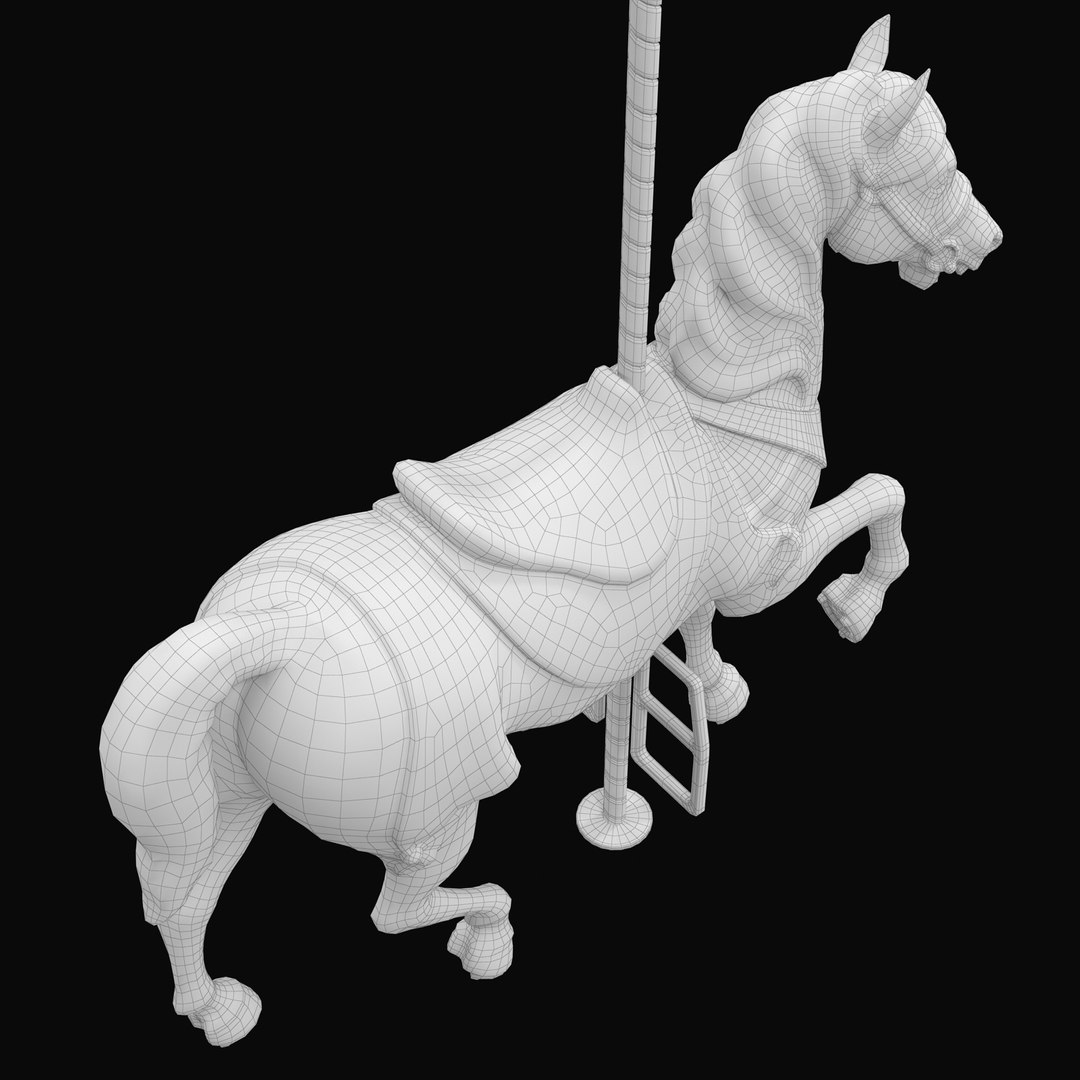 Carousel Horse V11 Model - TurboSquid 1183261