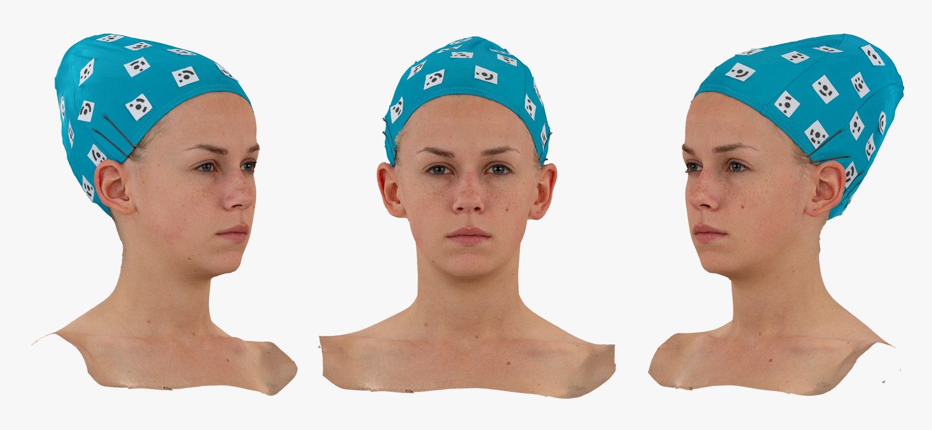 Rhea Human Head Lid Model - TurboSquid 1627803