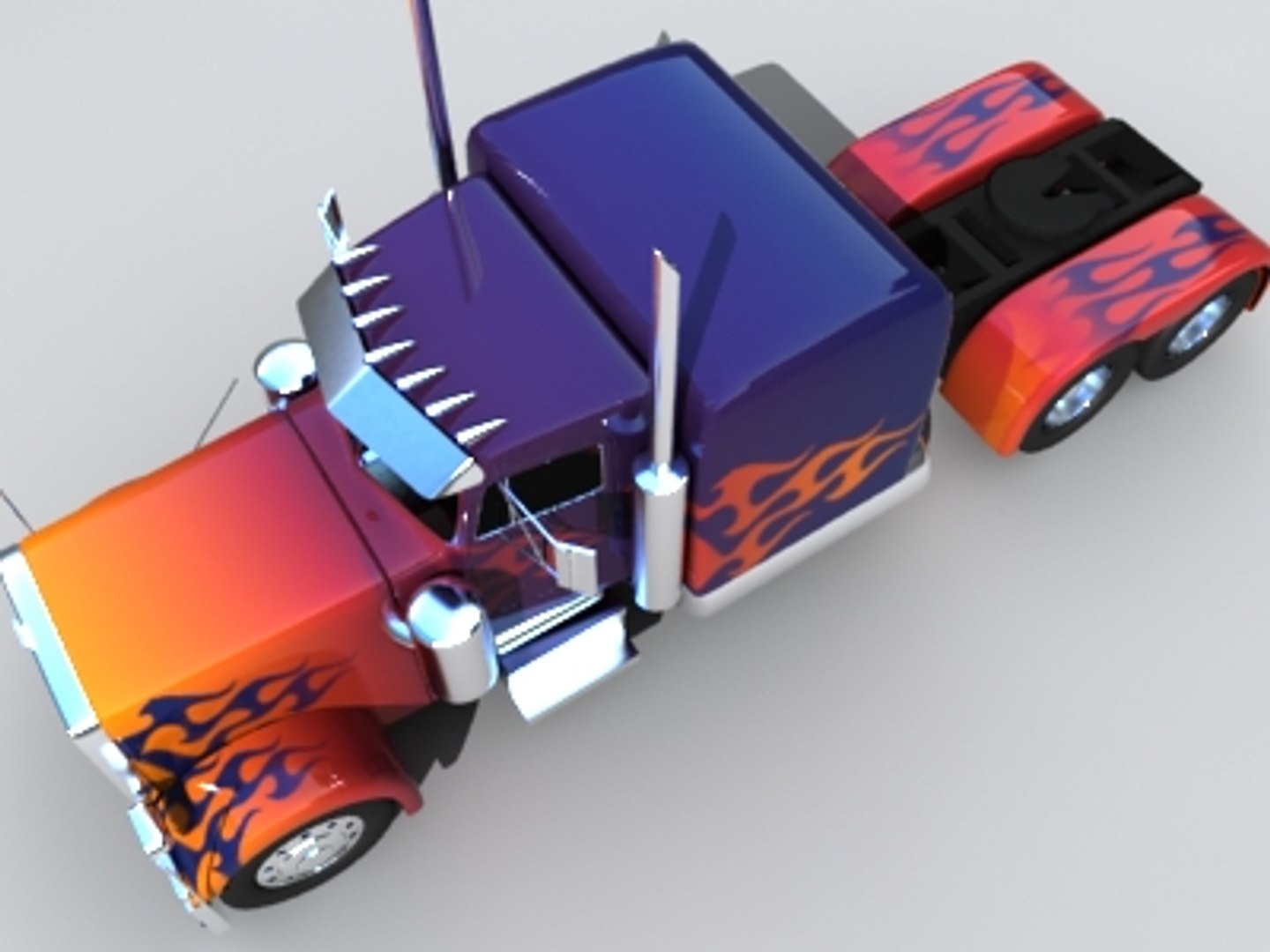 Optimus Prime 3d Max