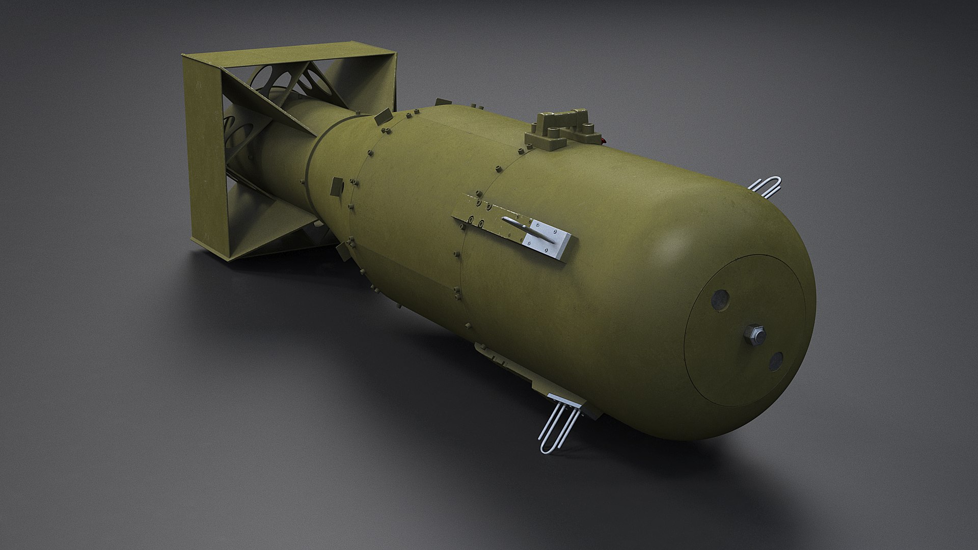 3D Little Boy Atomic Bomb - TurboSquid 1921424