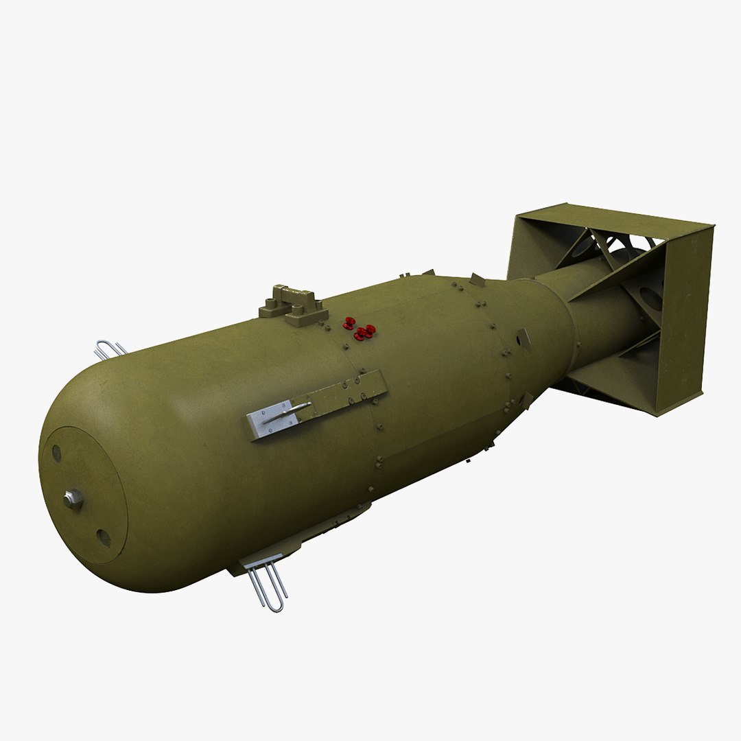 3D Little Boy Atomic Bomb - TurboSquid 1921424