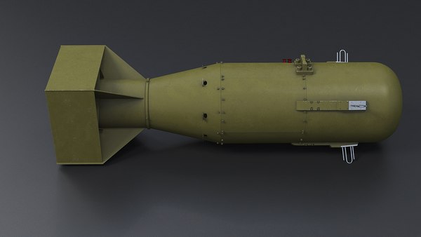 3D Little Boy Atomic Bomb - TurboSquid 1921424