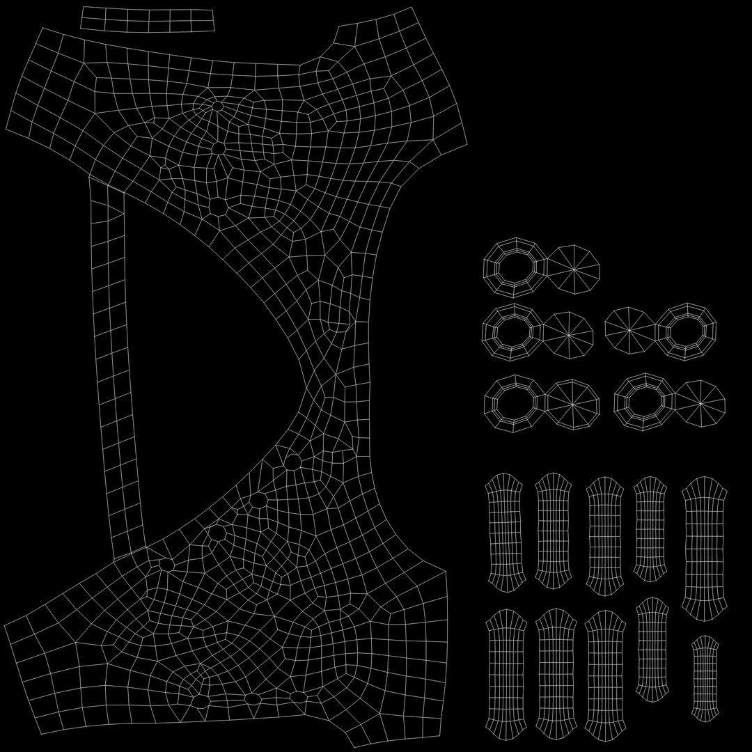 Woman Cryo Punk Top Model - TurboSquid 1785380