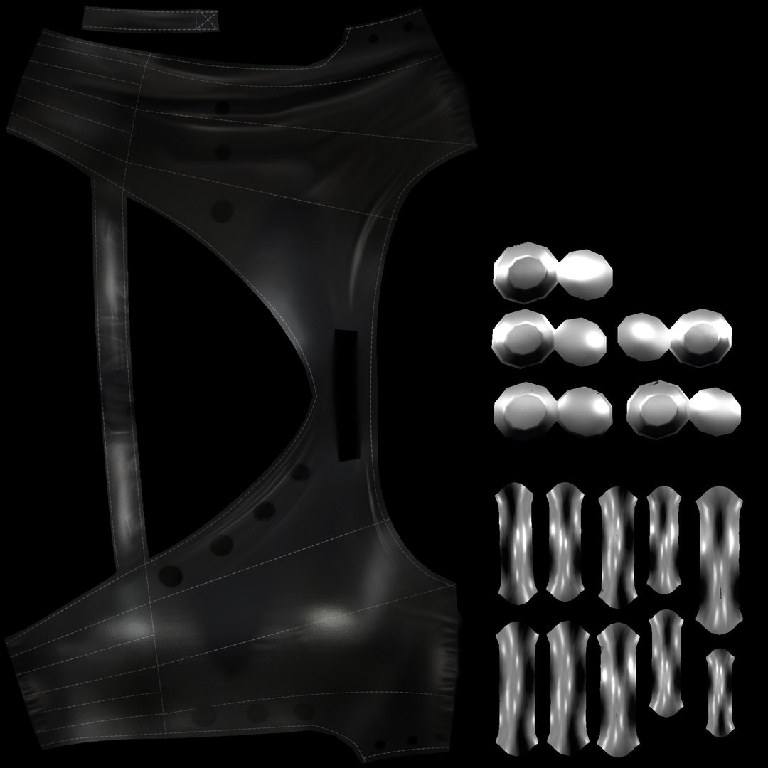 Woman Cryo Punk Top Model - TurboSquid 1785380