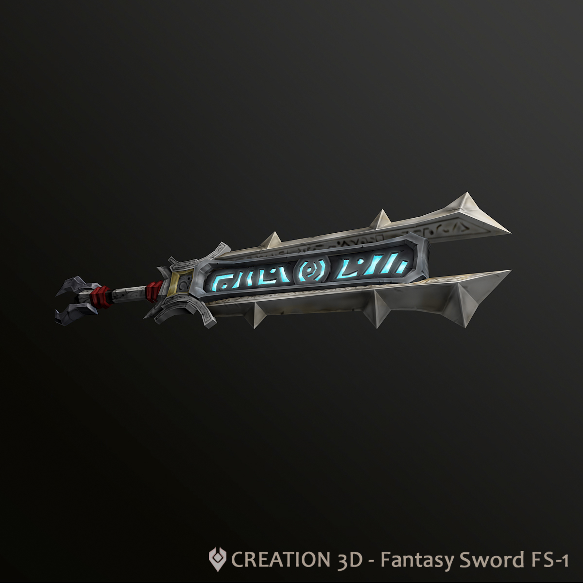 - fantasy steampunk sword max