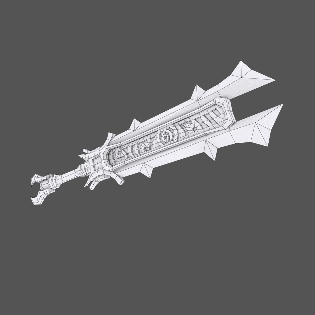 - fantasy steampunk sword max