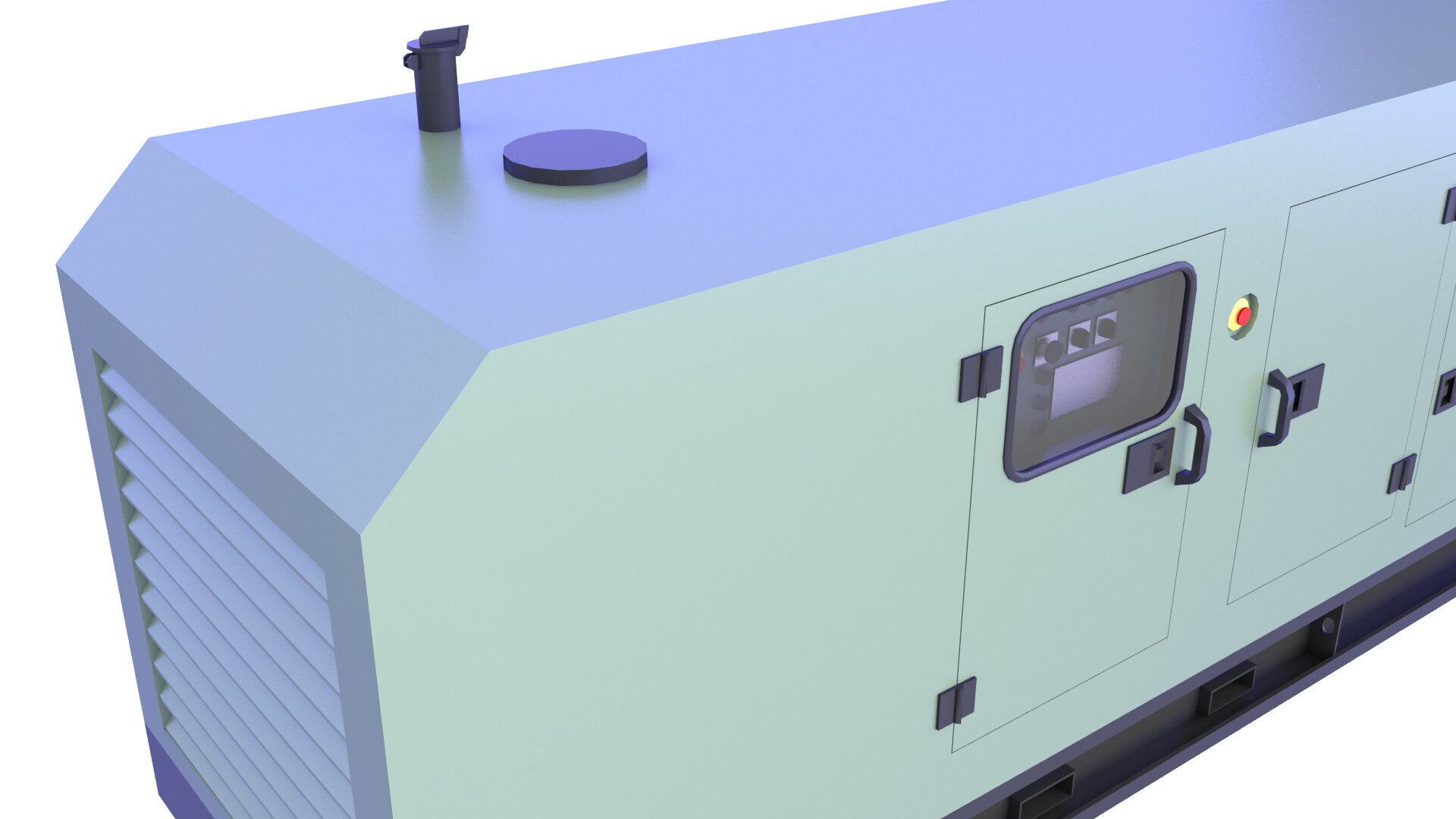 Diesel Generator Low Poly 15 3D - TurboSquid 2096792