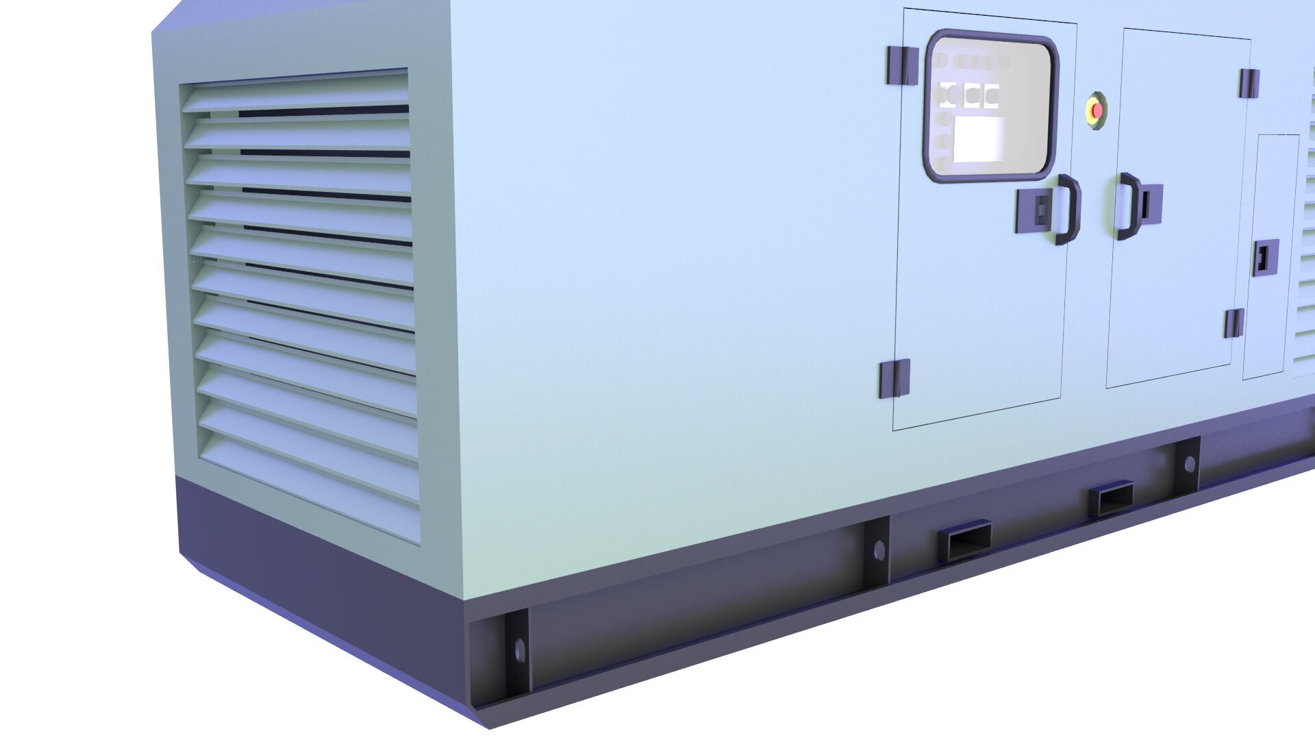 Diesel Generator Low Poly 15 3D - TurboSquid 2096792