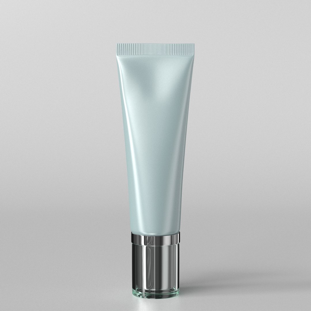 Cosmetic Tube 3D Model - TurboSquid 1414639