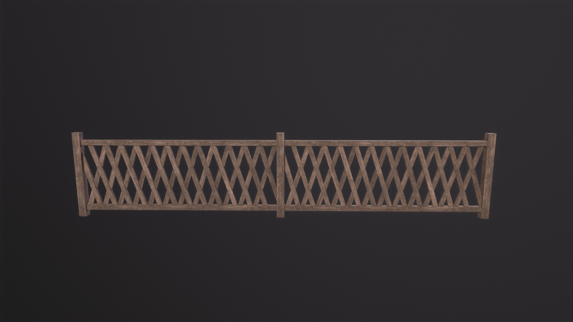 3D Fence Model - TurboSquid 2112016