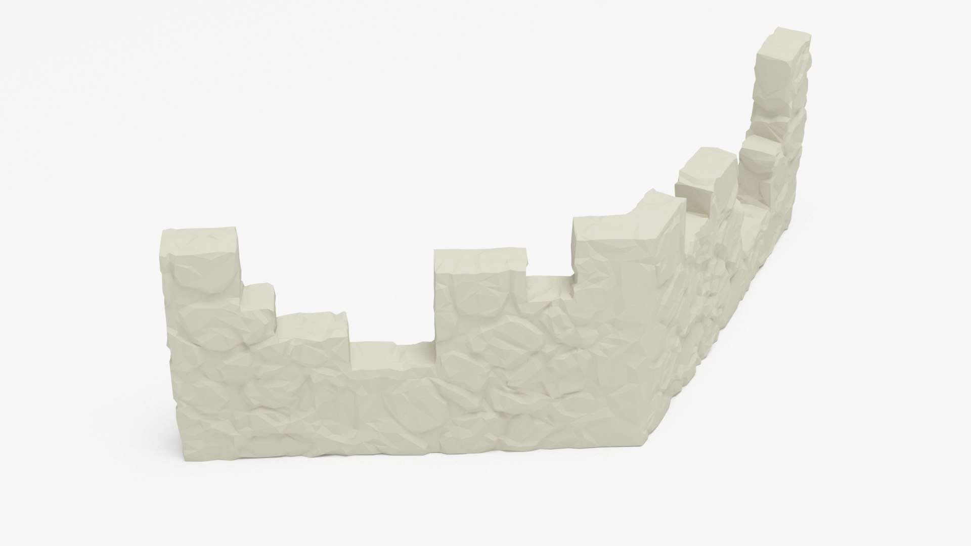 3D Walls low poly - TurboSquid 1946695