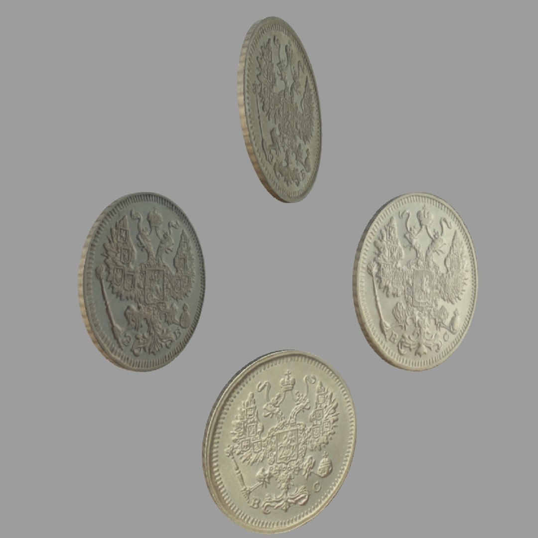 3D bilon coin - TurboSquid 1160753