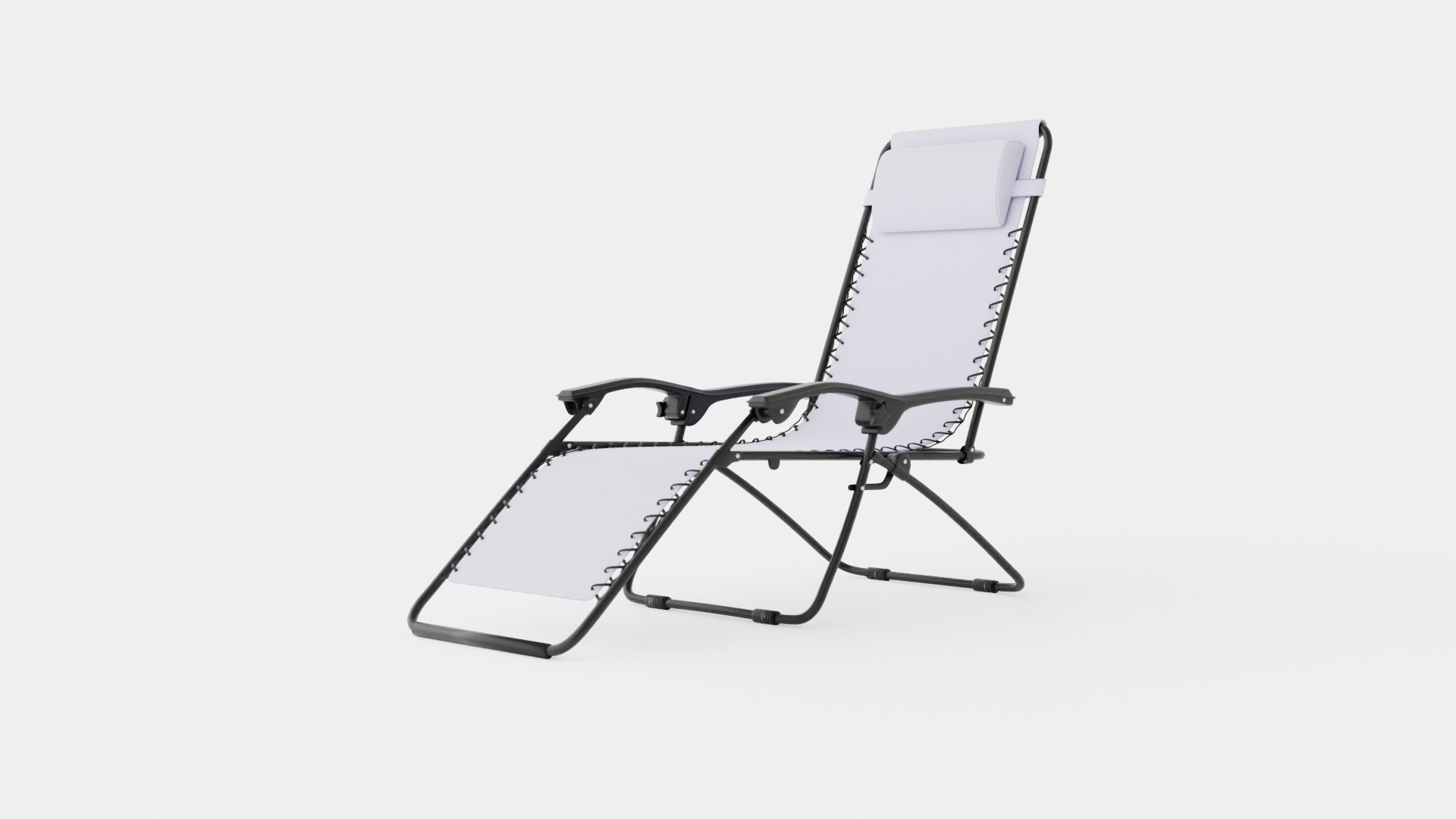 3D Model Baden Chair Grey - TurboSquid 2253527