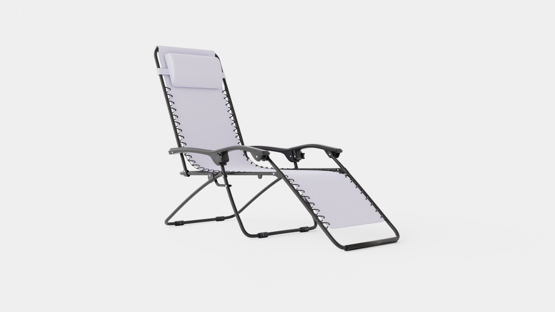 3D Model Baden Chair Grey - TurboSquid 2253527