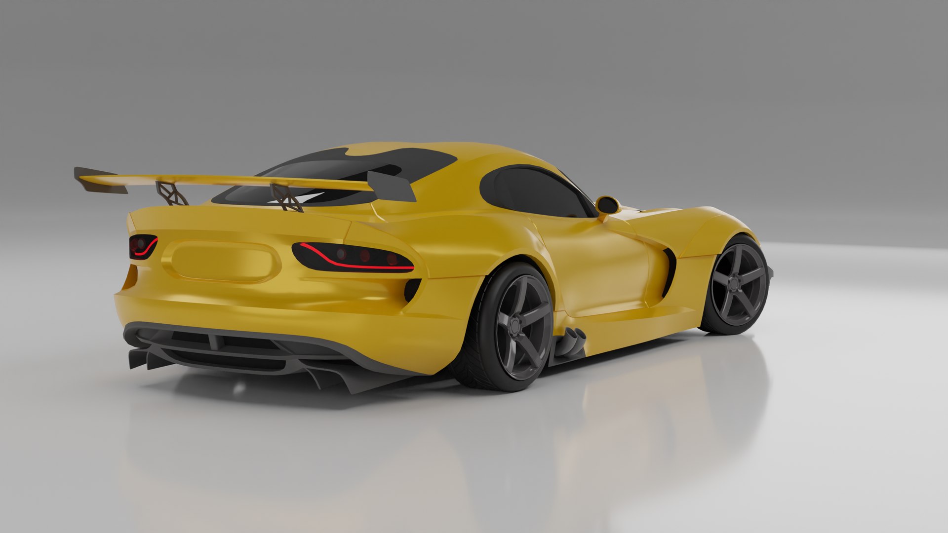 3D Dodge Viper With Custom Kits - TurboSquid 1857429
