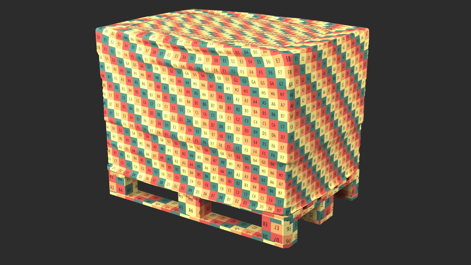 3D Pallet With Boxes - TurboSquid 1991177