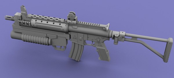 免费LR300步枪3D模型 - TurboSquid 344552