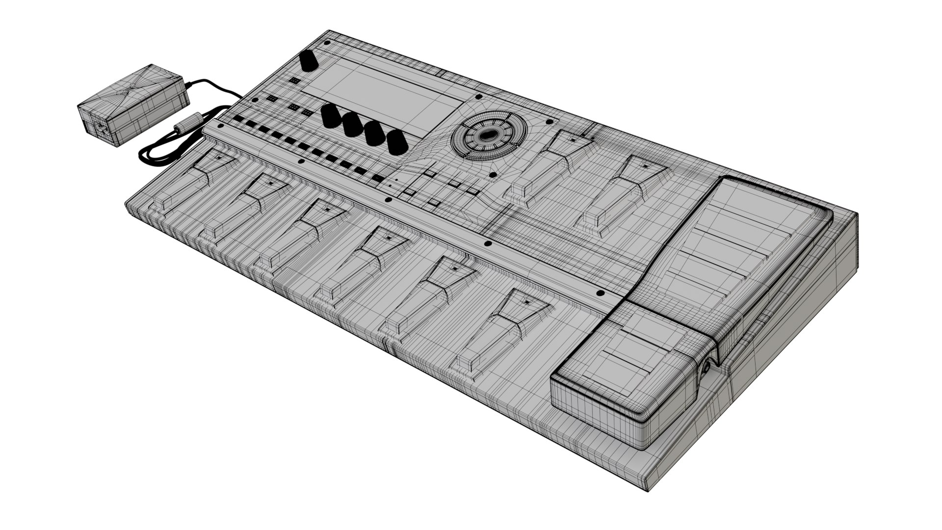 3D Model Boss Gt-10B Bass Guitar Processor - TurboSquid 1850038