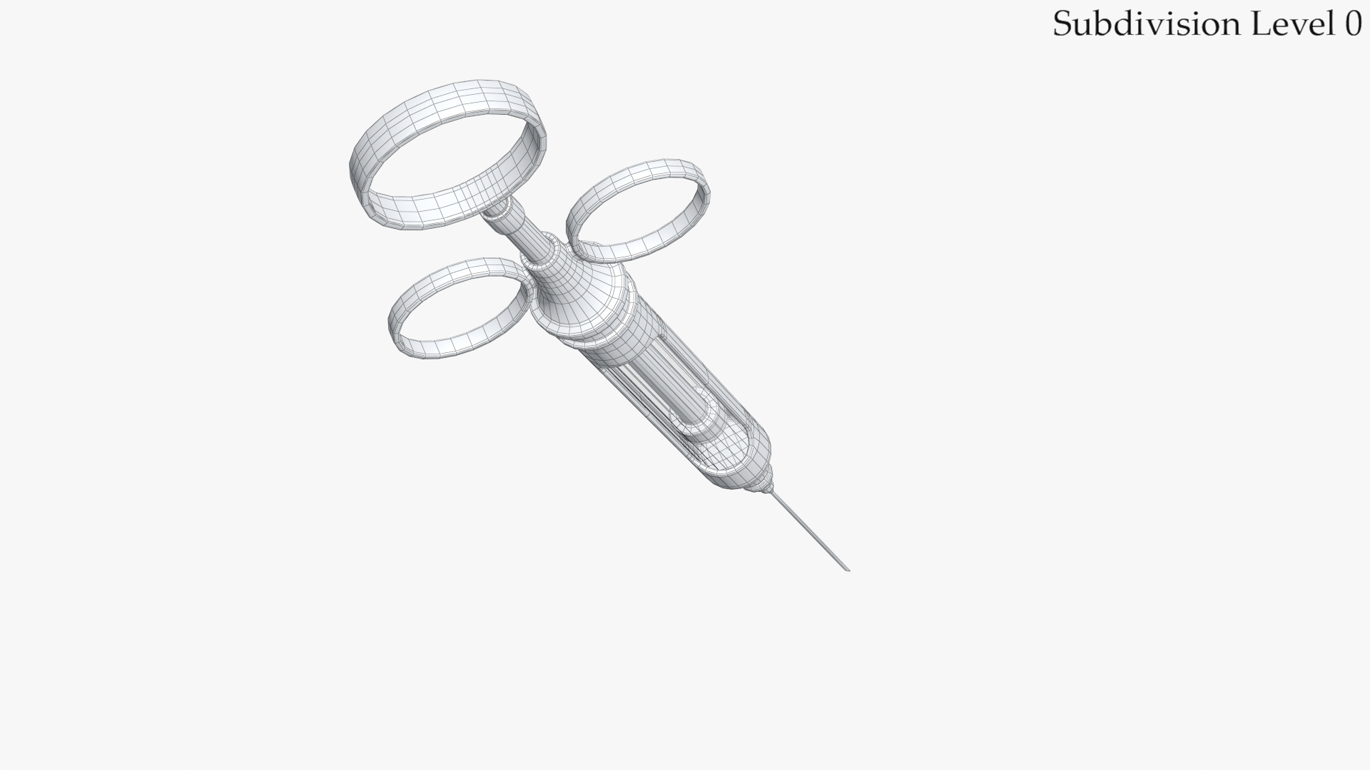 Vintage Syringe Drawing