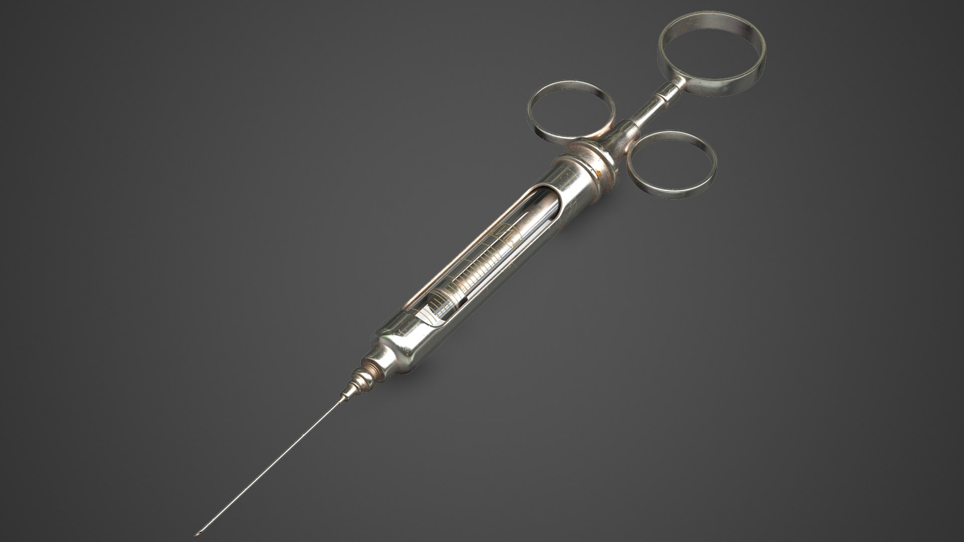 Vintage Syringe 1 3D model - TurboSquid 1738614