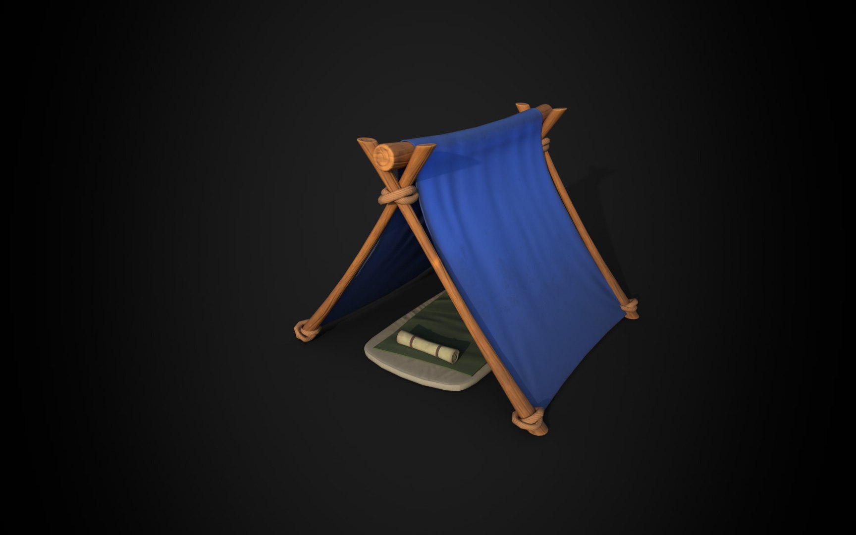 Stylised Tent 3D model - TurboSquid 2072285