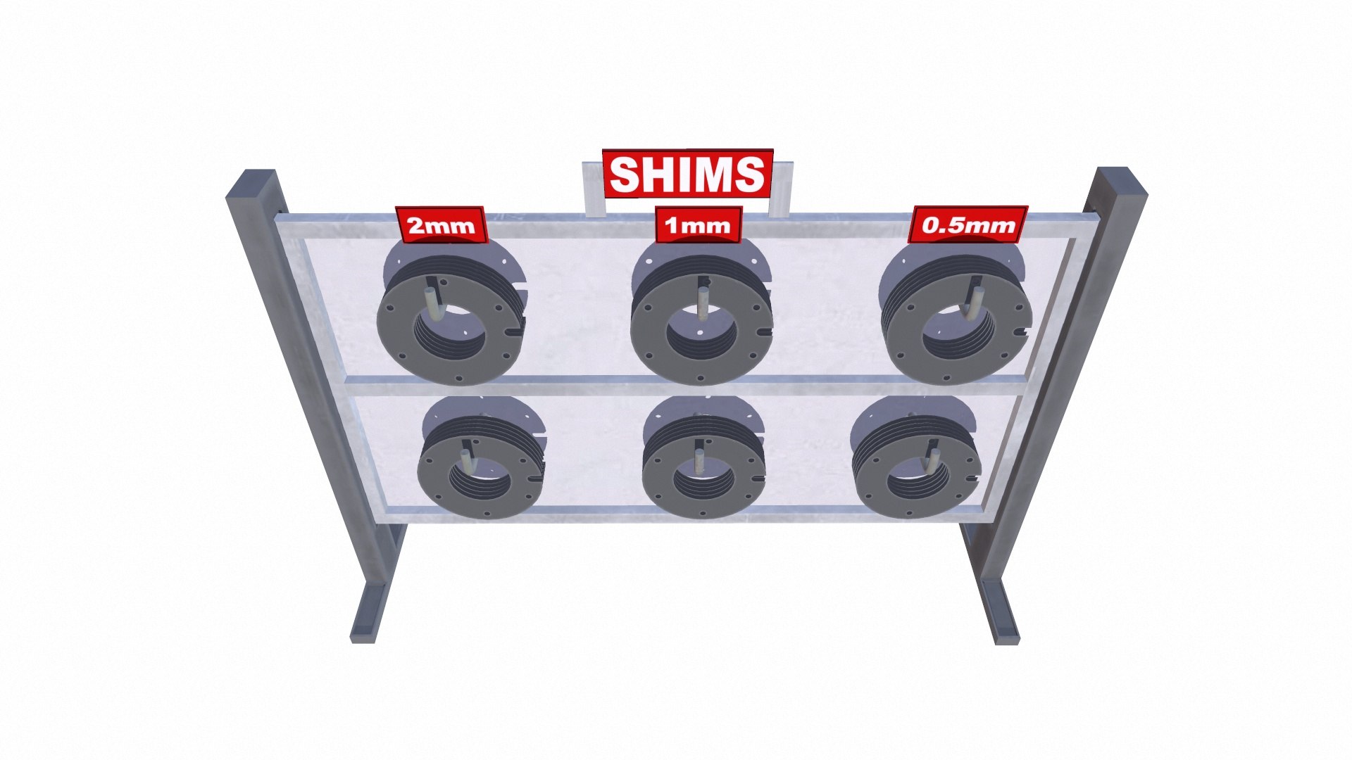 3D SHIMS Plates - TurboSquid 2373224