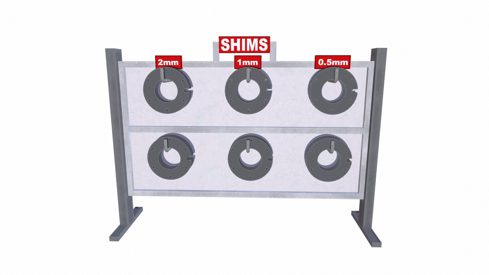 3D SHIMS Plates - TurboSquid 2373224