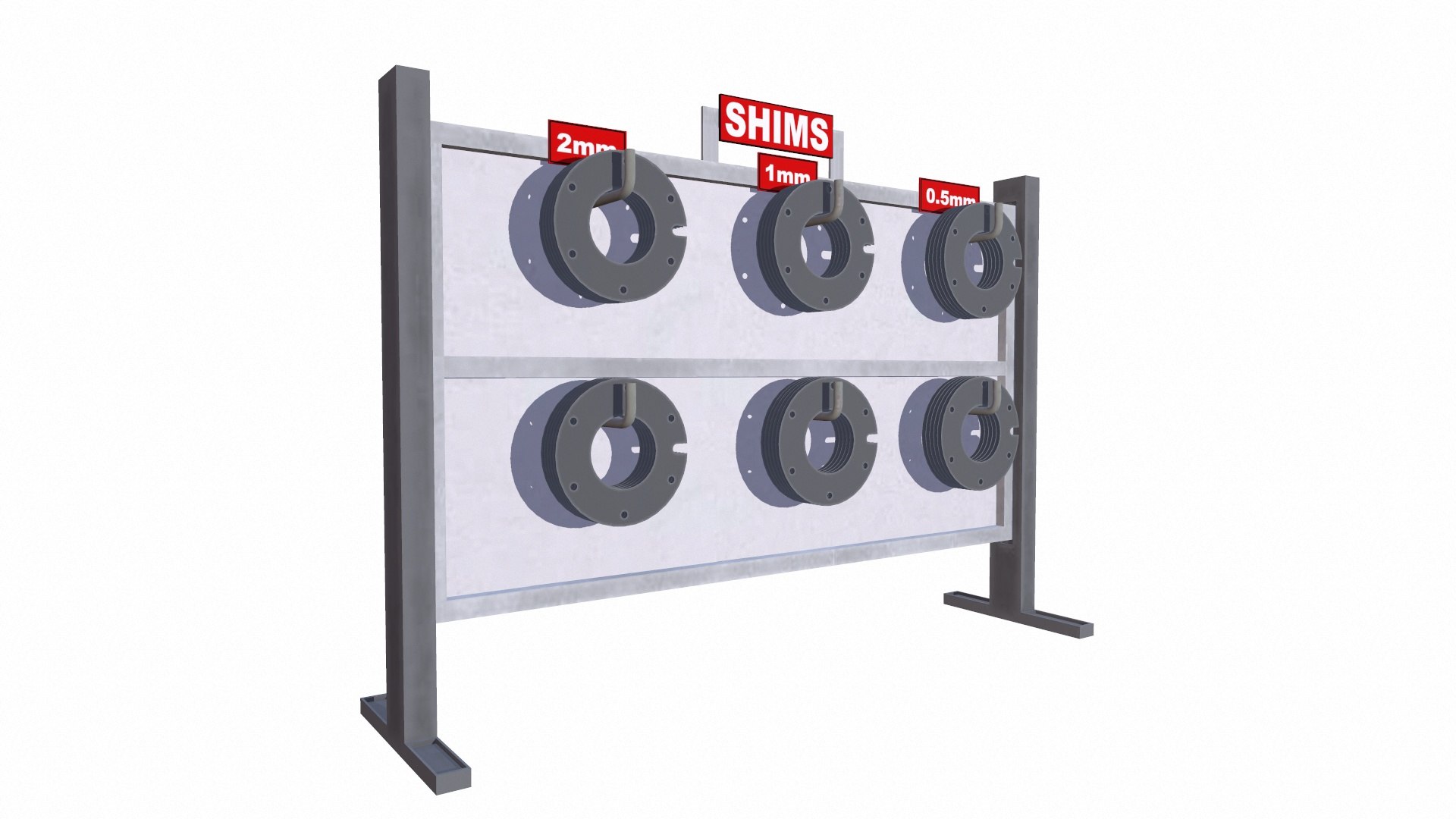 3D SHIMS Plates - TurboSquid 2373224