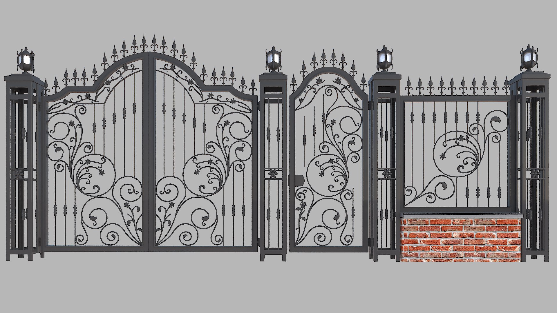 GATE MAX 2018 to 2021 3D - TurboSquid 2051949