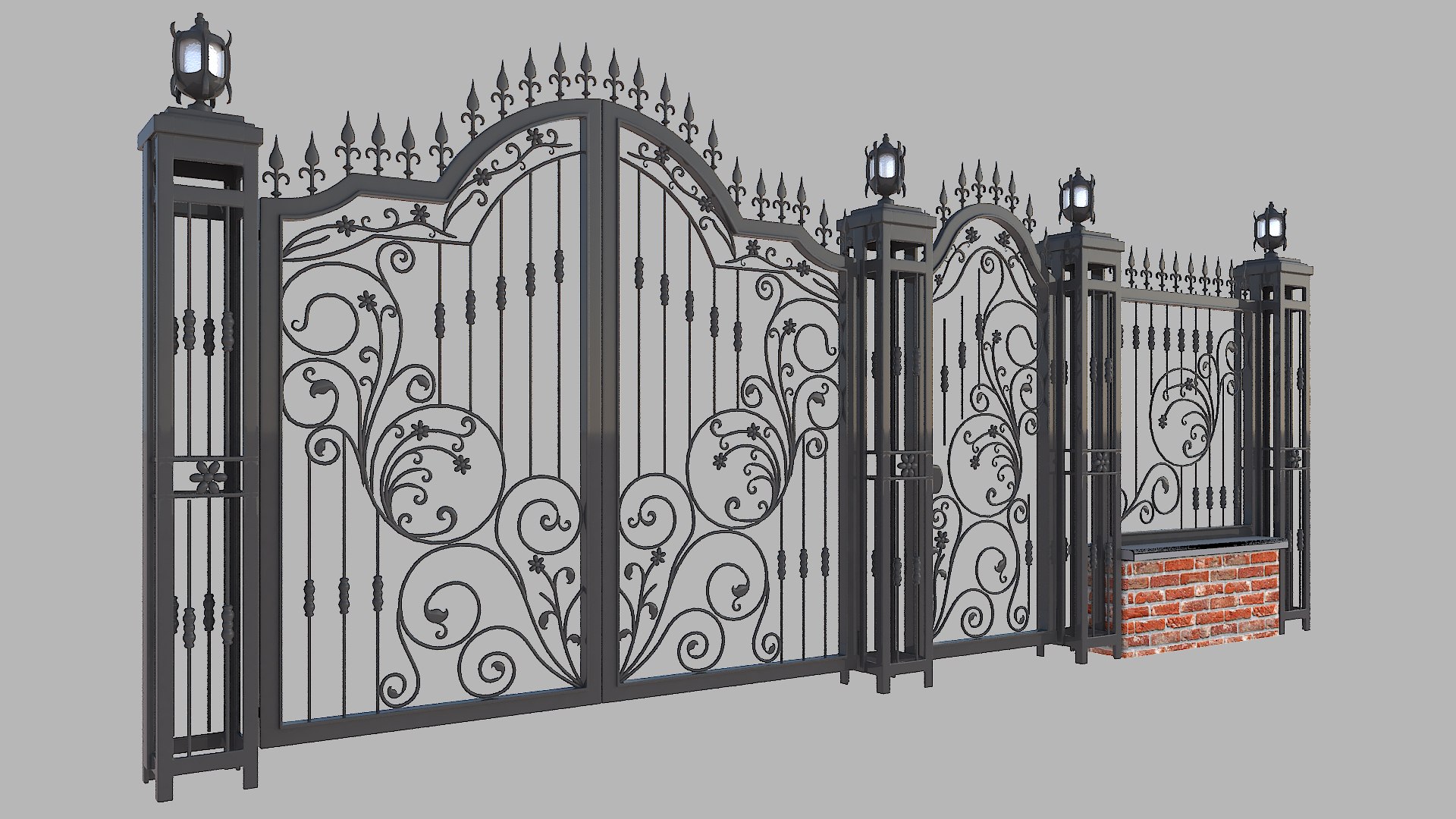 GATE MAX 2018 To 2021 3D - TurboSquid 2051949