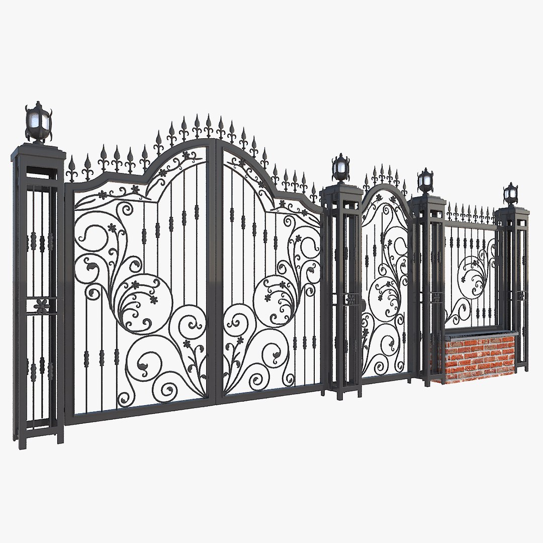 GATE MAX 2018 to 2021 3D - TurboSquid 2051949