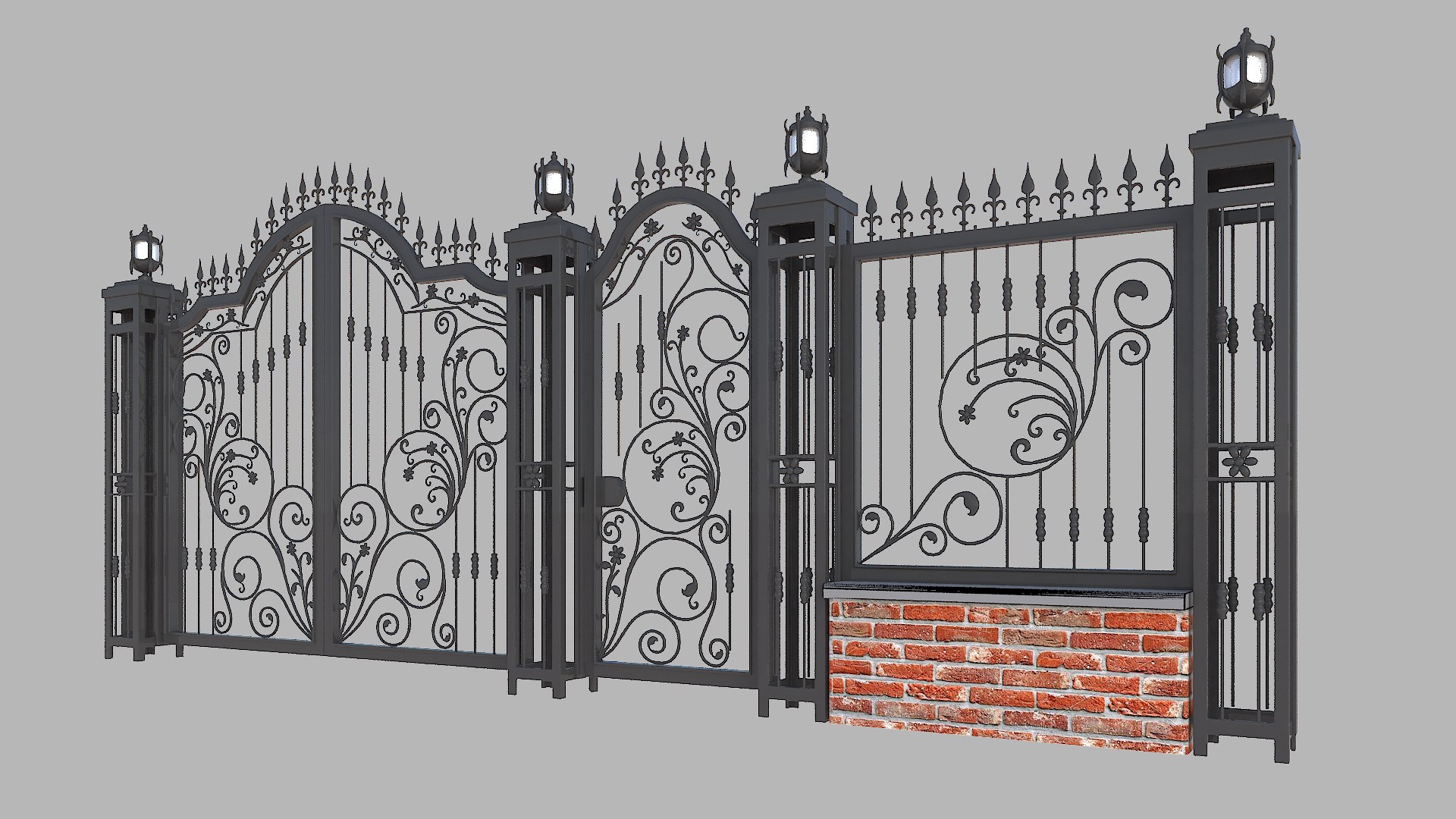 GATE MAX 2018 to 2021 3D - TurboSquid 2051949