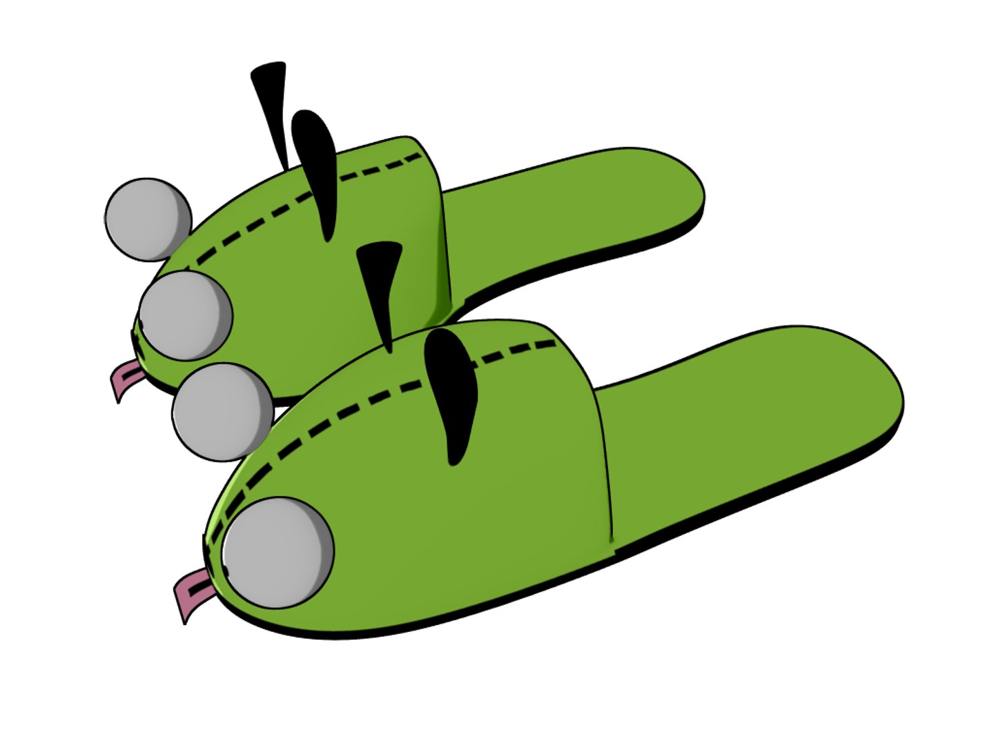 slippers gir obj free