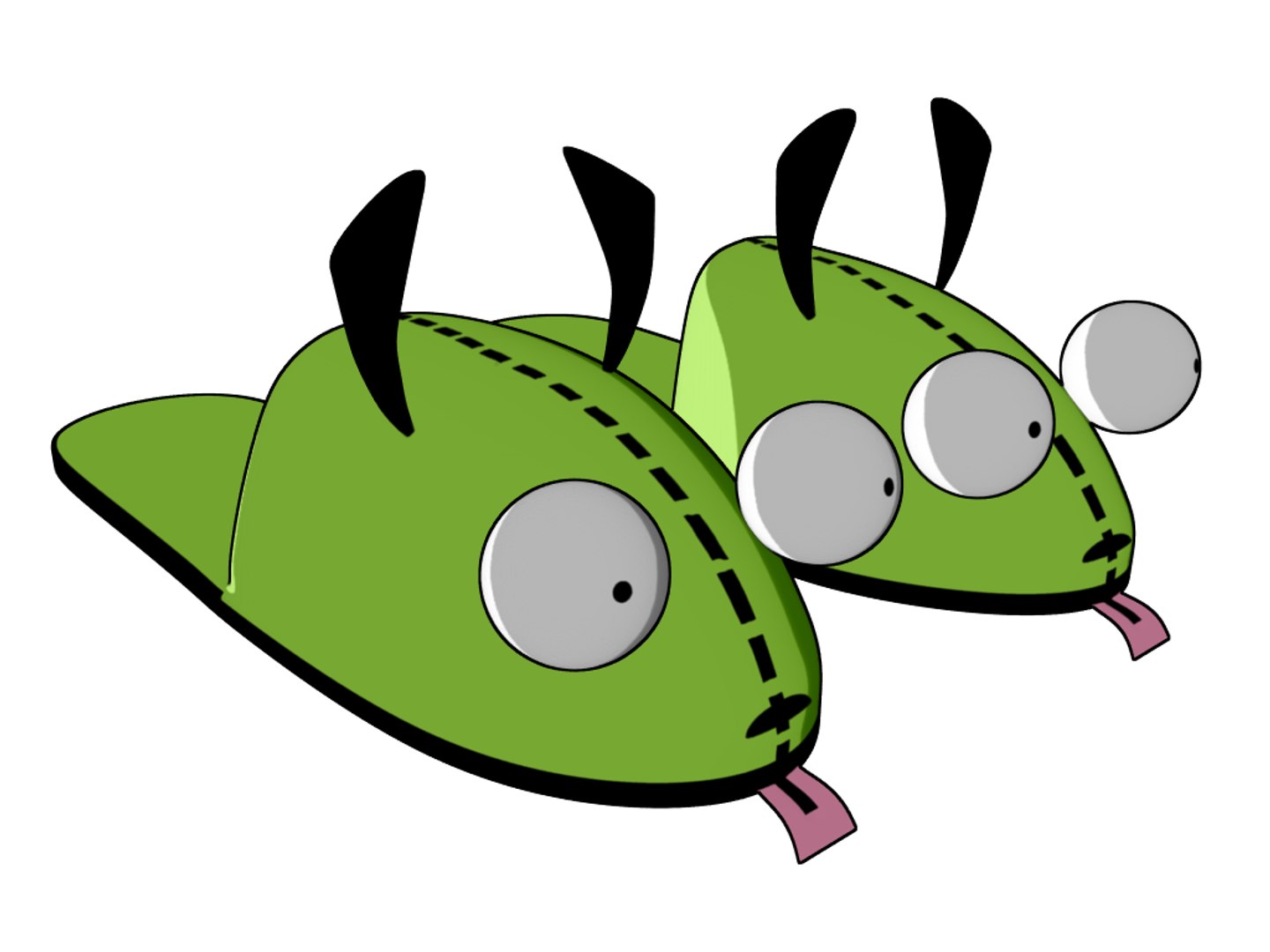 slippers gir obj free