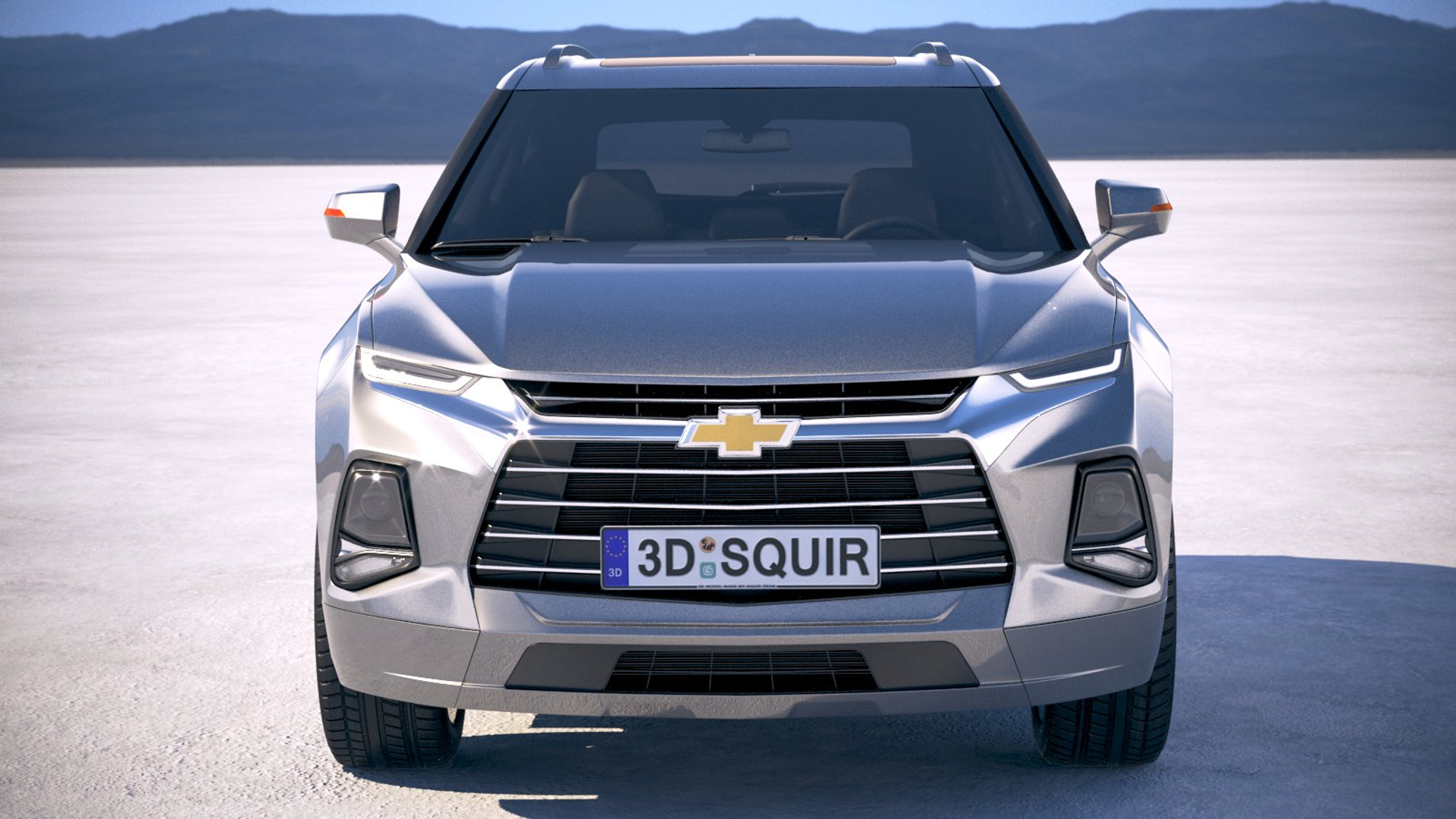 Chevrolet blazer 2019 3D model - TurboSquid 1311541